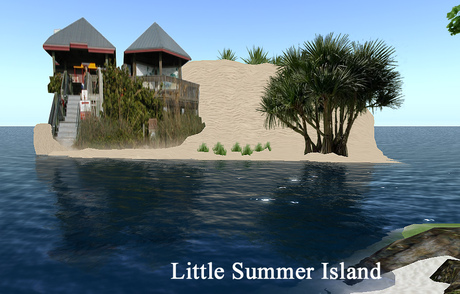 Second Life Marketplace - Waterfalls landscapes: IN / OUT of Sim ISLAND ...