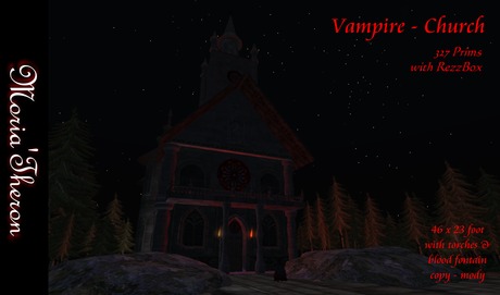 Second Life Marketplace - [ Moria’Theron ] Vampire sacrificing church ...