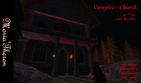 Second Life Marketplace - [ Moria’Theron ] Vampire sacrificing church ...