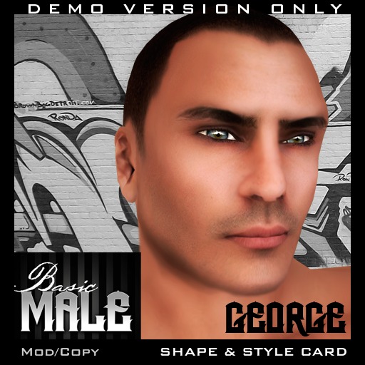 Second Life Marketplace - ! ** BASIC MALE ** ! - George DEMO