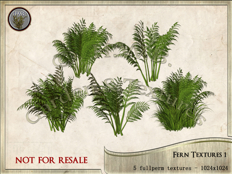 Second Life Marketplace - Fern Textures 1