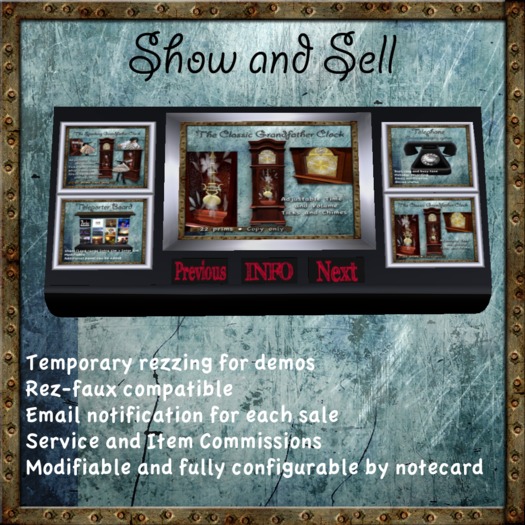 Second Life Marketplace - Show & Sell 104
