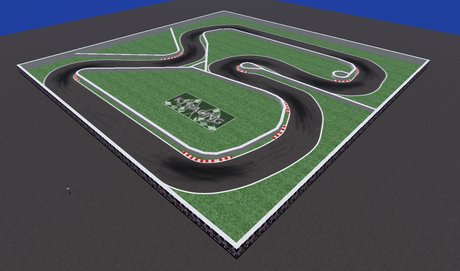 Second Life Marketplace - KJ F1 Track for 1/4 Sim Race Track