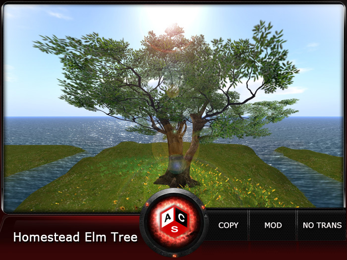 Second Life Marketplace - ACS Homestead elm Tree