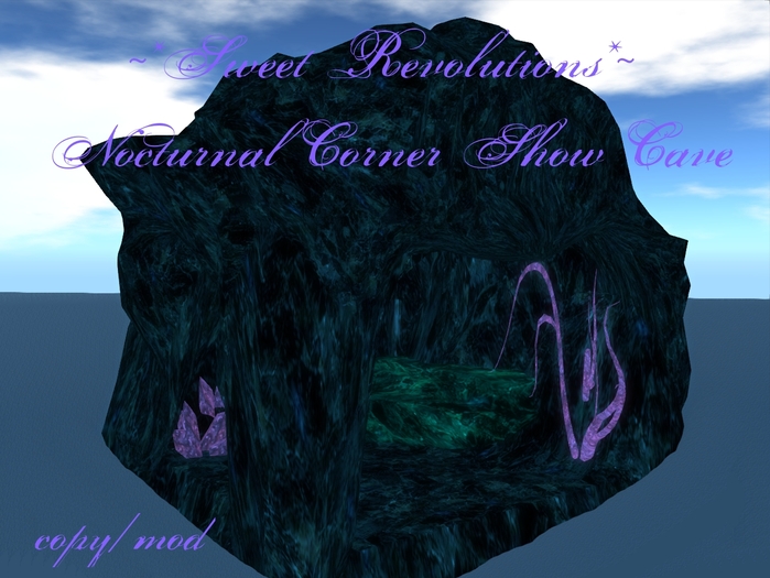 Second Life Marketplace - ~*SR*~ Nocturnal Corner Show Cave BOX