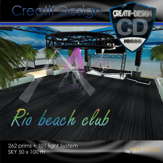 Second Life Marketplace - (club) Rio beach club, complet club, bar ...