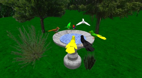 Second Life Marketplace - Red Bird that Flies (not in a circle) and ...