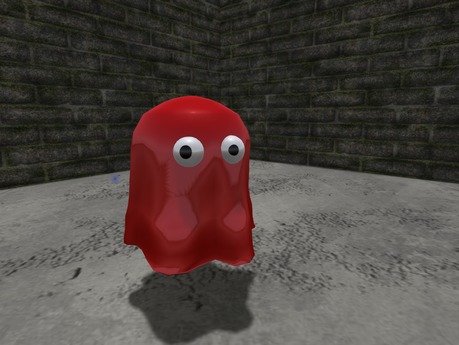 Second Life Marketplace - KA Pac Man Ghost (Shadow) TIp Jar