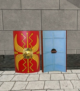 Second Life Marketplace - Roman Legion shield Decor