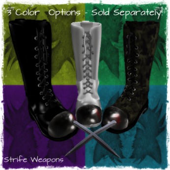 Second Life Marketplace - .:Strife:. X Talons (White)