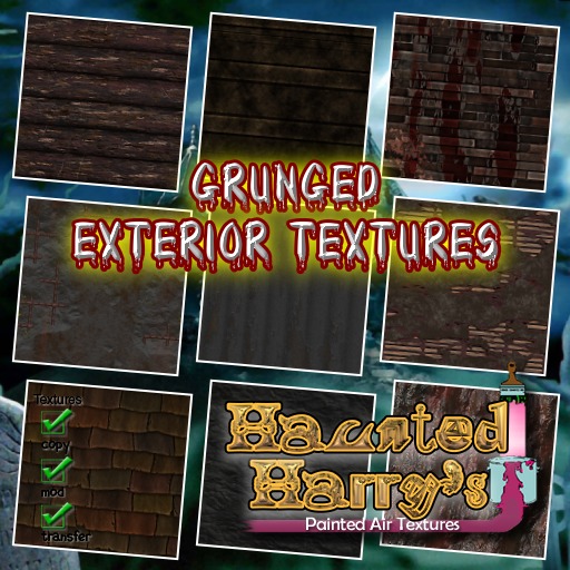 Second Life Marketplace - (PAT Exterior Textures - Grunged)