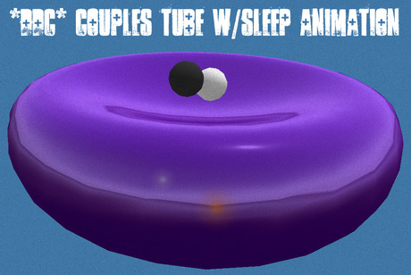 Second Life Marketplace - DDC Couples Innertube W/Sleep Animation Purple