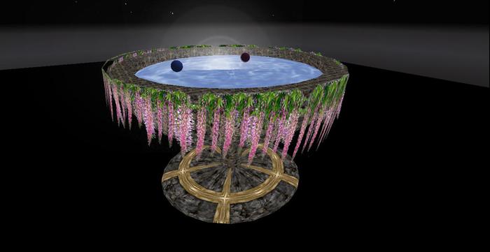 Second Life Marketplace - Mw Fairy Bath Gold & black marble MLP pink ...