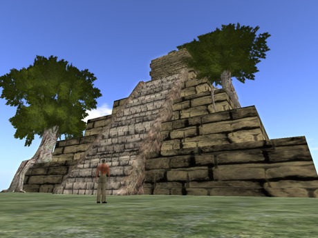 Second Life Marketplace - Mayan Temple 11 prims copy & modify ( 64x64 ...