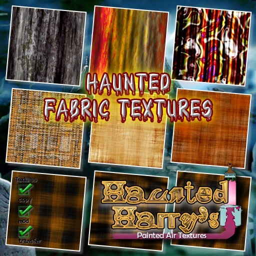 Second Life Marketplace - (PAT Fabric Textures - Haunted)
