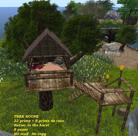 Second Life Marketplace - TREE HOUSE (T)