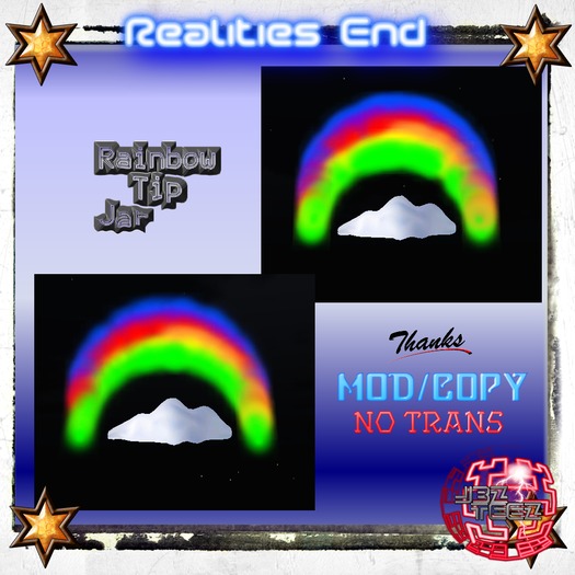 Second Life Marketplace - Fantazee Rainbow tip jar