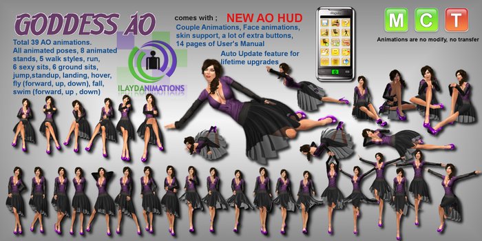 Second Life Marketplace Goddess Ao V 1