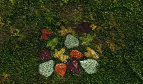 Second Life Marketplace - colorfu leaves- mesh full perm