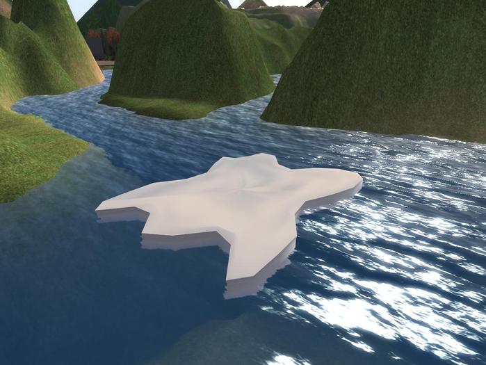 Second Life Marketplace - moving iceberg