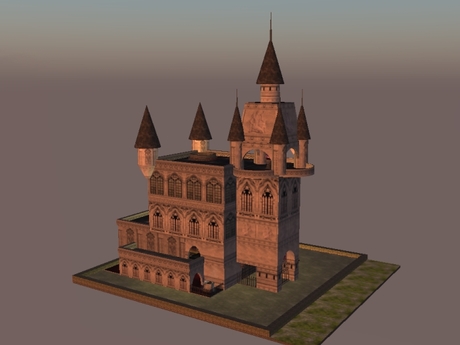 Second Life Marketplace - Medieval Dark Castle * Low prims - Rez box ...