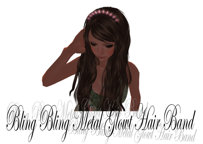 Second Life Marketplace - !@!PrettyMS!@!bling x2 metal lightpink glow ...