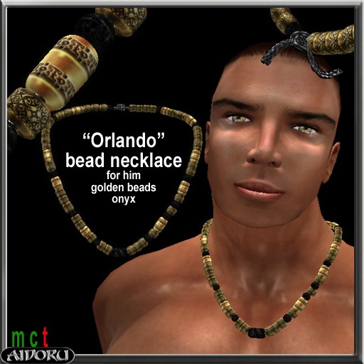 Second Life Marketplace - AIDORU Orlando beads necklace for him summer ...