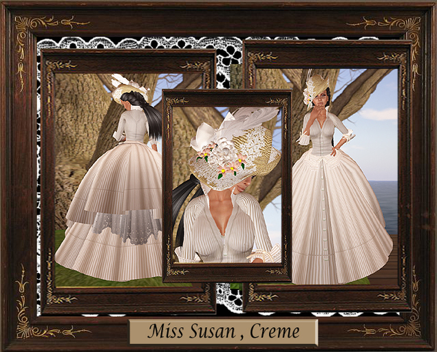 Second Life Marketplace - M'Ladys "Miss Susan", Creme
