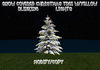 Second Life Marketplace - 2 Prim Snow Covered Christmas Tree w/Yellow ...