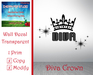 Second Life Marketplace - [CPS] Diva Crown Wall Decal