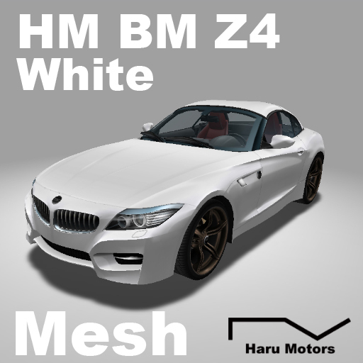 Second Life Marketplace - HM BM Z-4 M White 100% Mesh vehicle