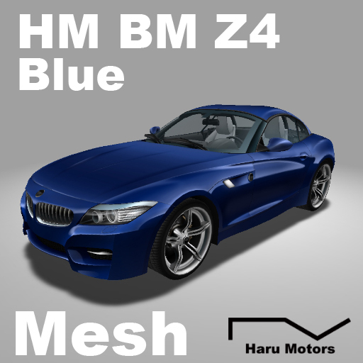 Second Life Marketplace - HM BM Z-4 M Blue 100% Mesh vehicle