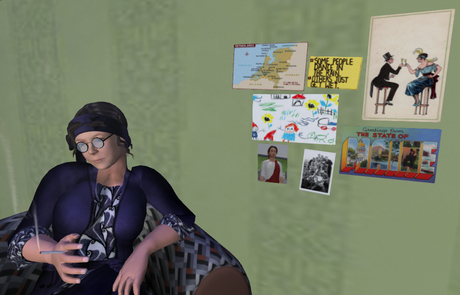 Second Life Marketplace - Pictures on the wall - mesh made collection ...