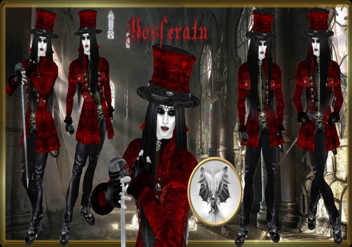 Second Life Marketplace - Nosferatu Vampire with Skin Boots glasses ...