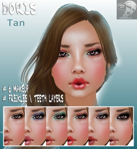 Second Life Marketplace - [Cynical] DORIS - TAN - DEMO - BOM