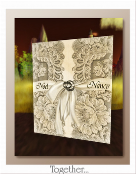 Second Life Marketplace - Wedding Invitation "Together" by piCS photography