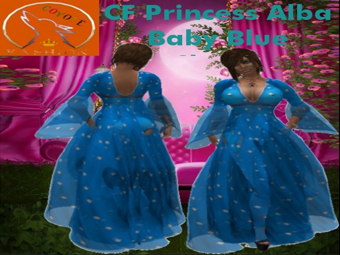 Second Life Marketplace - CF Princess Alba Baby Blue Classic