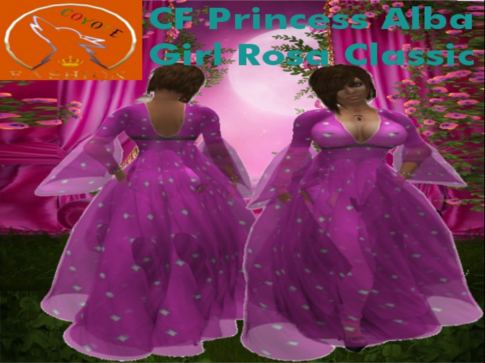 Second Life Marketplace - CF Princess Alba Girl Rosa Classic