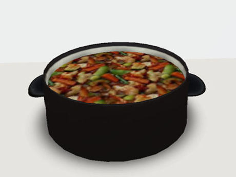 Second Life Marketplace - Cooking Pot Med - Cooking Menu & Color Change ...