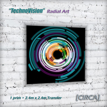 Second Life Marketplace - [CIRCA] - "TechnoVision" Radial Art