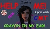 Second Life Marketplace - Pink Crayon In My Ear