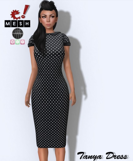 Second Life Marketplace - e! Tanya Dress (Night)