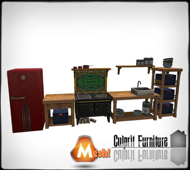 Second Life Marketplace - Culprit Kitchen Tomato (mesh) Boxed MP