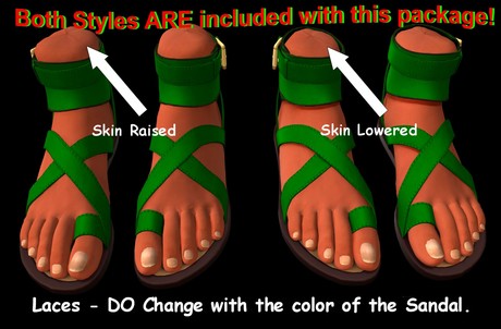 Second Life Marketplace - Betterfeet Better Bare Feet Pale w/Sandal ...
