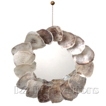 Second Life Marketplace - Placuna Capiz Shell Wall Mirror