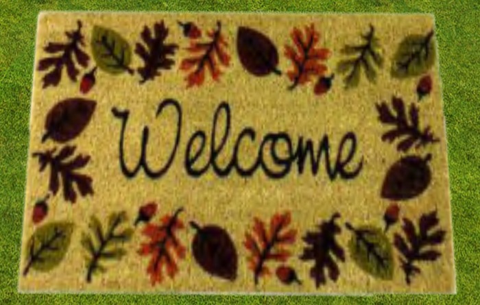 Second Life Marketplace - L&B Welcome Mat Fall Leaves