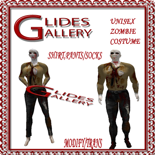Second Life Marketplace - Unisex Zombie costume