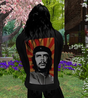 Second Life Marketplace - Black Leather Che Jacket