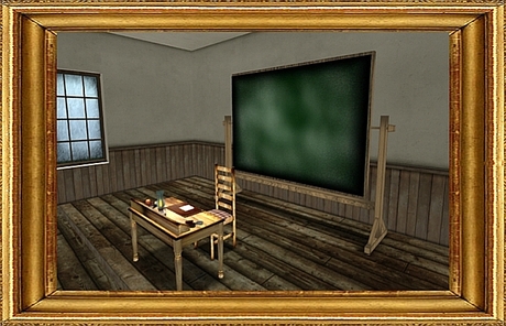 Second Life Marketplace - {NS} Pioneer Teacher Desk Collection