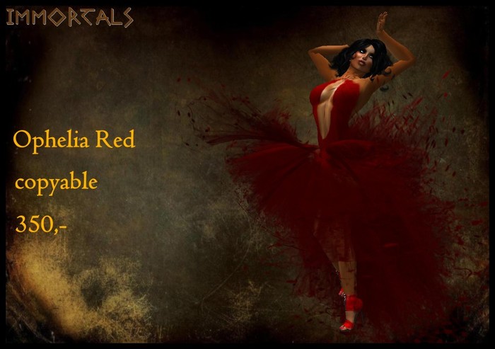 Second Life Marketplace - IMMORTALS Ophelia Red Second Life Marketplace - IMMORTALS Ophelia Red
